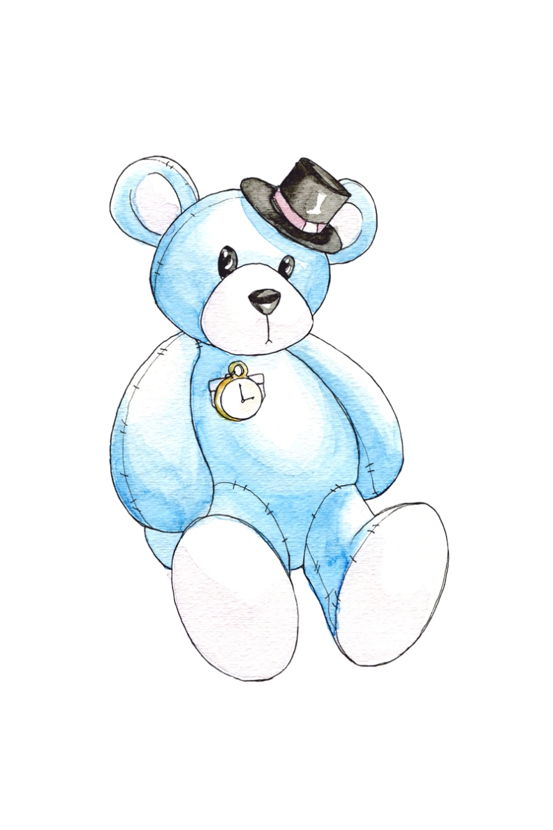 nextART. Blue Teddy