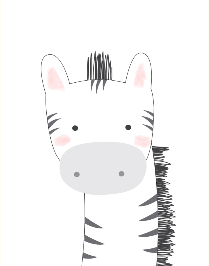 nextART. Gray Zebra
