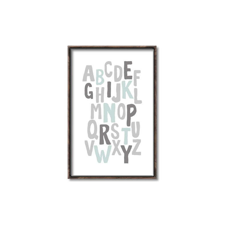 nextART. Mint Alphabet II