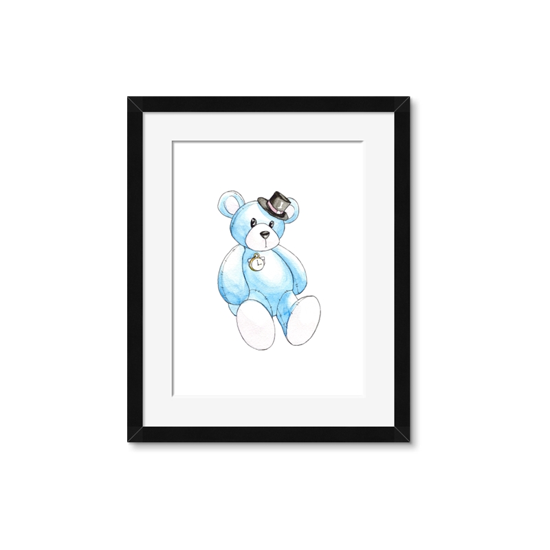 nextART. Blue Teddy