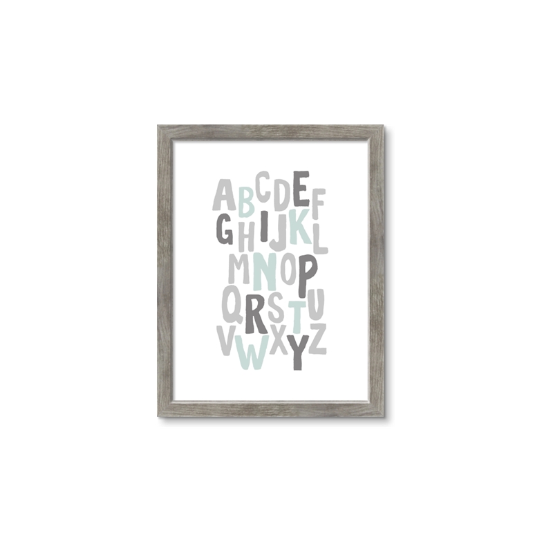 nextART. Mint Alphabet II