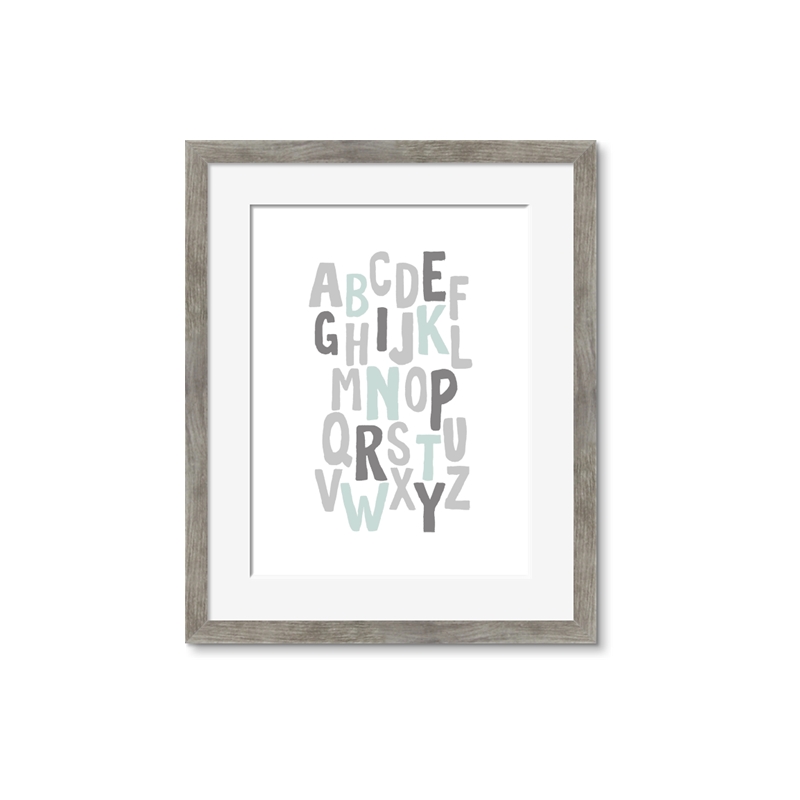 nextART. Mint Alphabet II