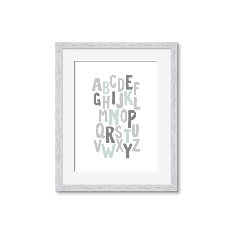 nextART. Mint Alphabet II